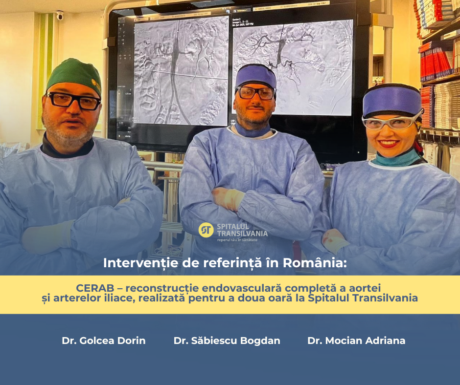 Intervenția CERAB: inovație la Spitalul Transilvania
